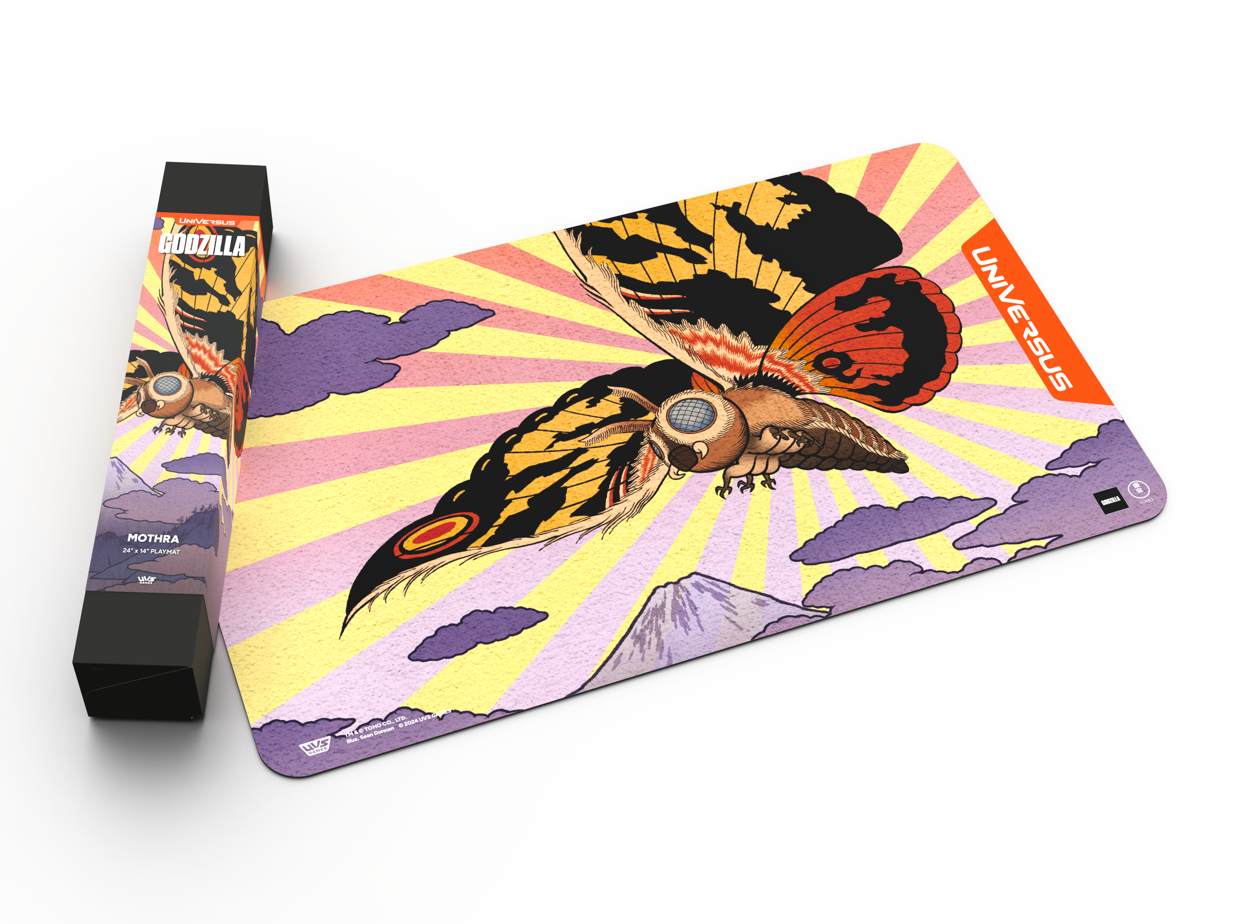 Godzilla Playmat: Mothra – UVS Games